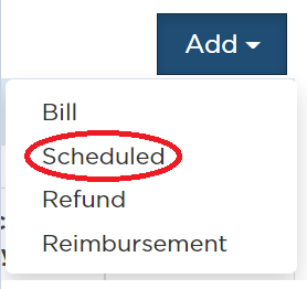 How do I set up a recurring Bill Pay payment? – Vault